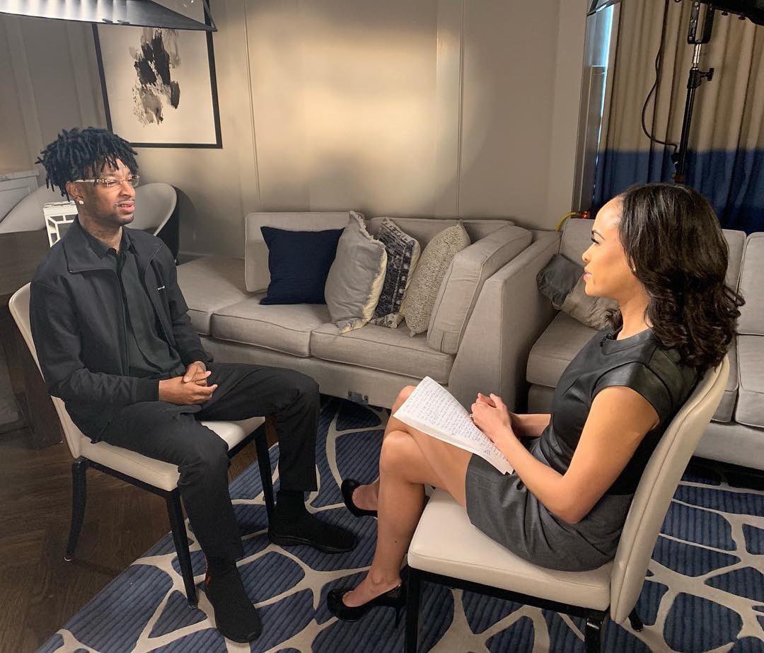 21 Savage 'Good Morning America' Interview | Def Pen