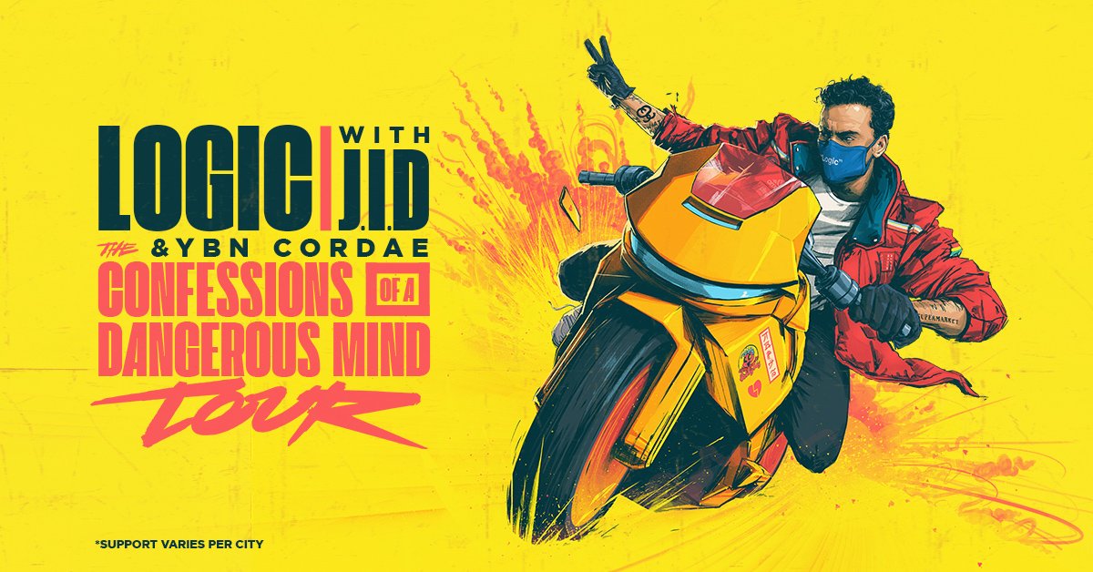 Logic Announces "The Confessions Of A Dangerous Mind Tour" With J.I.D ...