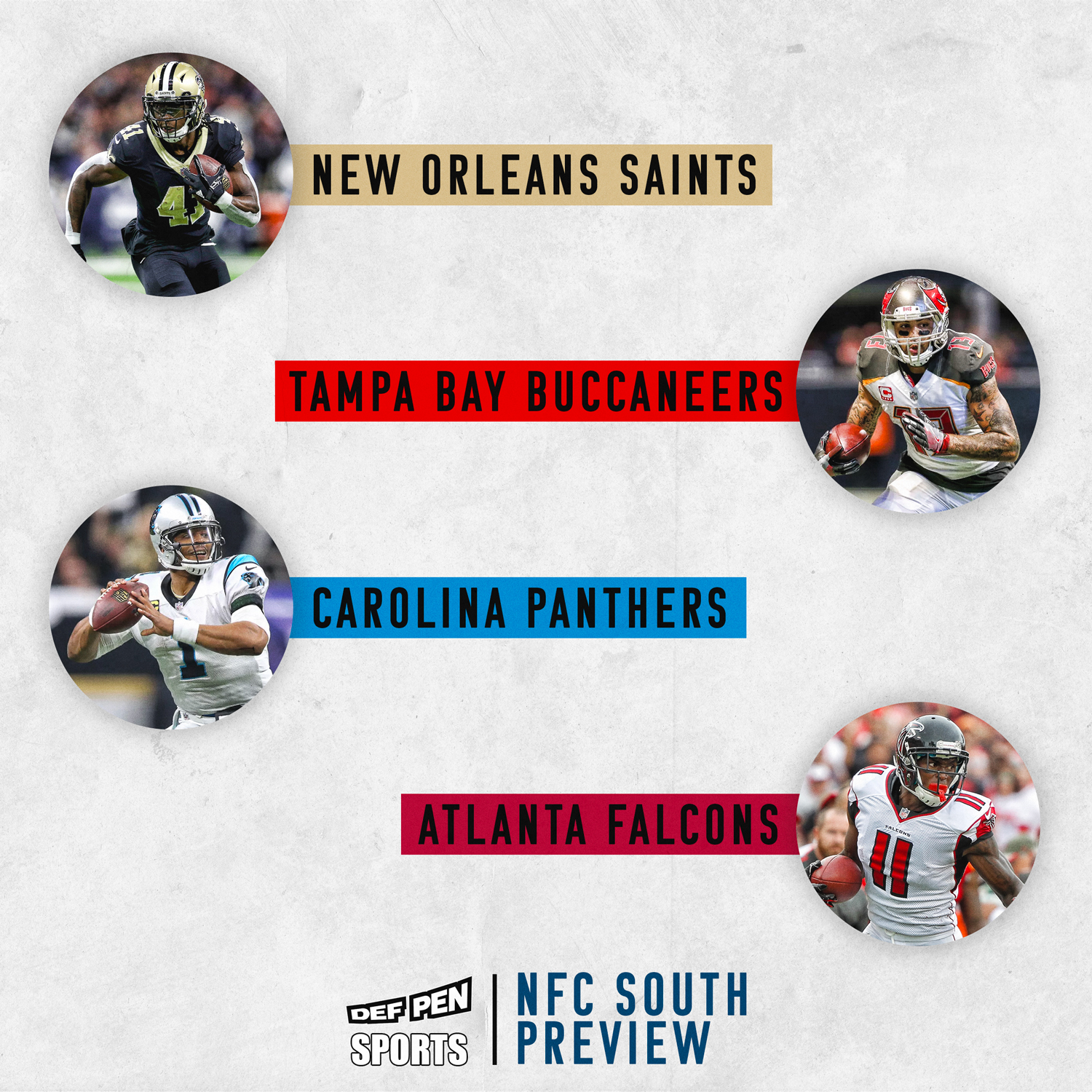 2019 NFL Preview: NFC South | Def Pen Sports