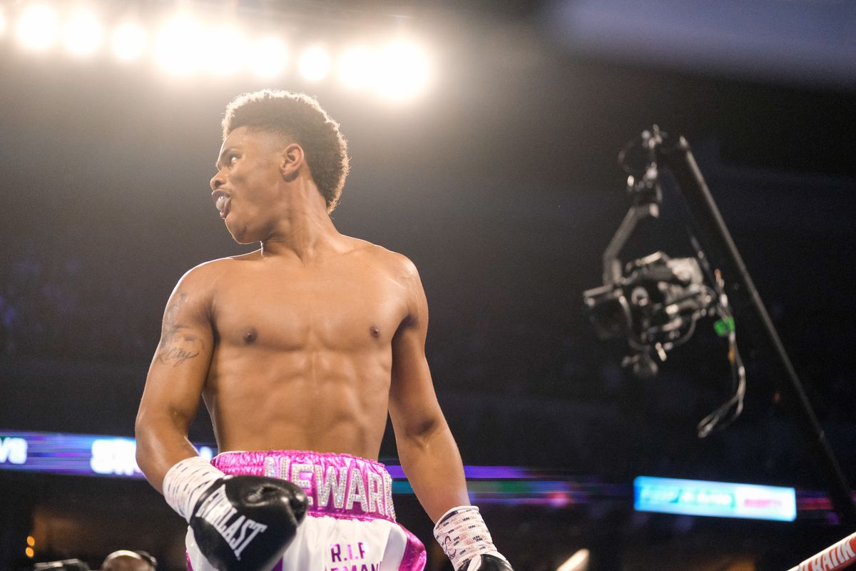 Shakur Stevenson Teases Move To Lightweight Following Homecoming Fight ...