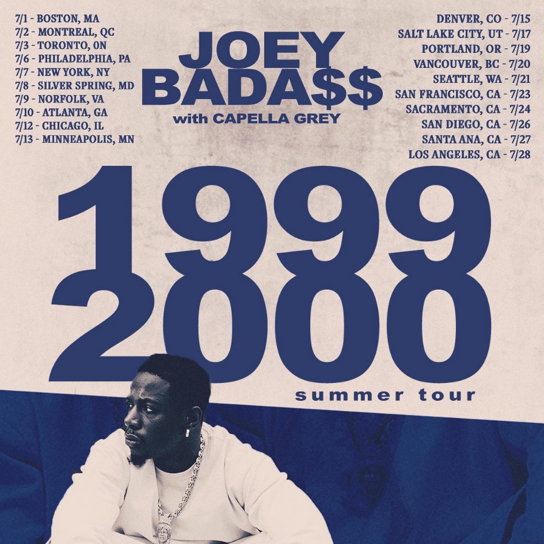 Joey Bada$$ Announces 20-Show Tour With Capella Grey | Def Pen